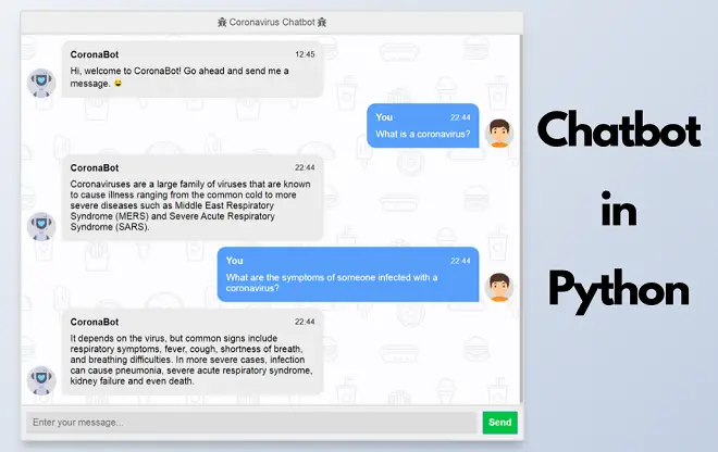 Build Your Own Chatbot Using Python Tutorial For Beginners In 