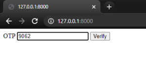 Email OTP Verification Form using AJAX and Django Template - Django Tutorial