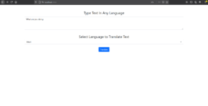 Translator App using Django, python and python Translate api - Django ...
