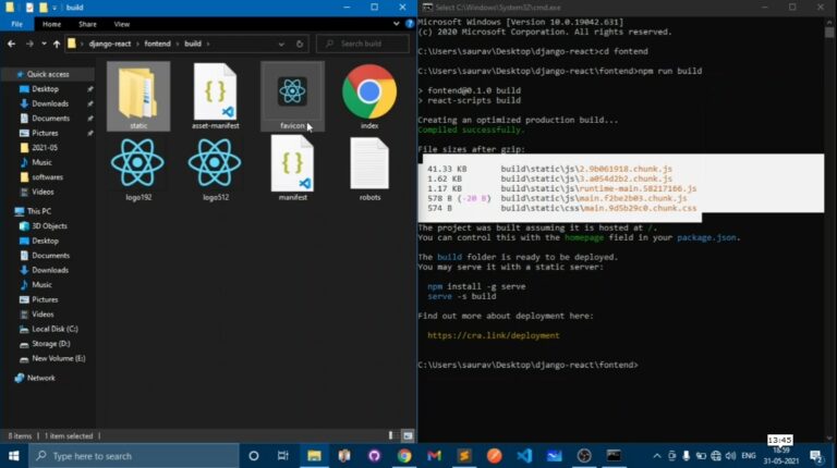 Django + React Integration Tutorial - Django Tutorial